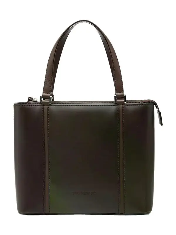 Burberry 2000-2017 Leather Tote Bag - Brown