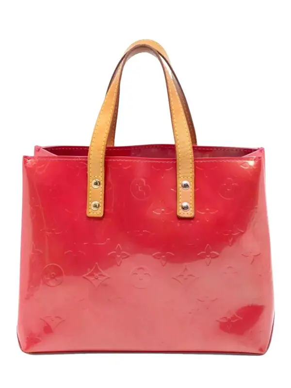 LOUIS VUITTON 2005 Monogram Vernis Reade Pm Handbag - Pink