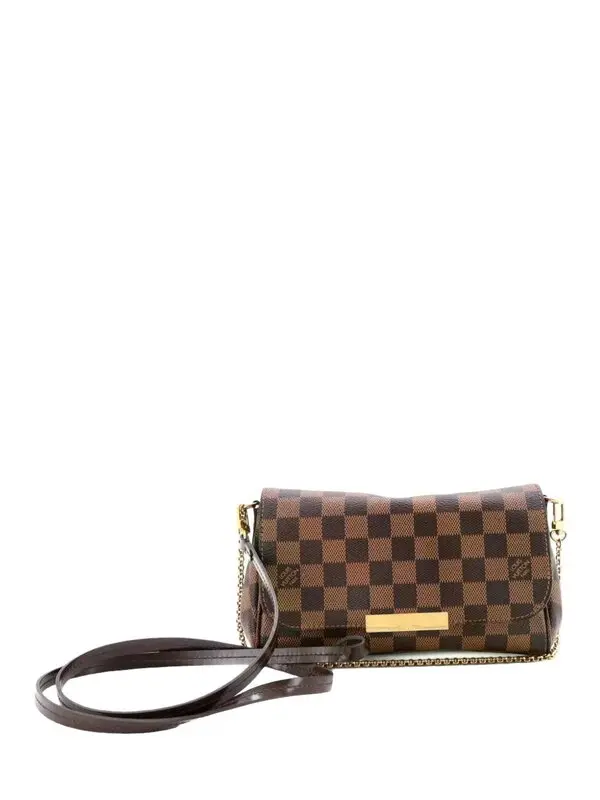 LOUIS VUITTON Favorite Handbag Damier Pm - Brown