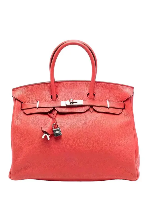 Hermès 2009 Birkin Retourne 35 Handbag - Pink