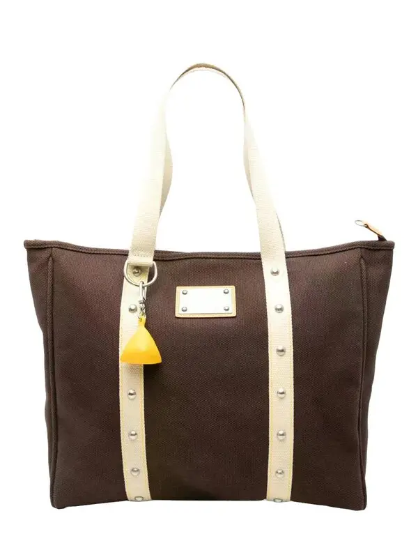 LOUIS VUITTON 2005 Antigua Cabas Gm Tote Bag - Brown