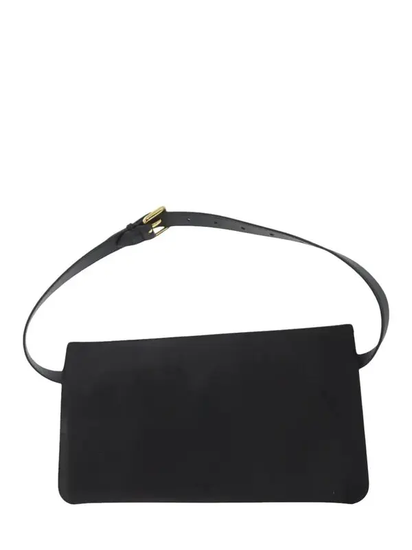 Burberry Leather Slim Belt Bag - Black