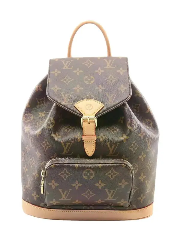 LOUIS VUITTON 1990-2010 Monogram Montsouris Pm Backpack - Brown