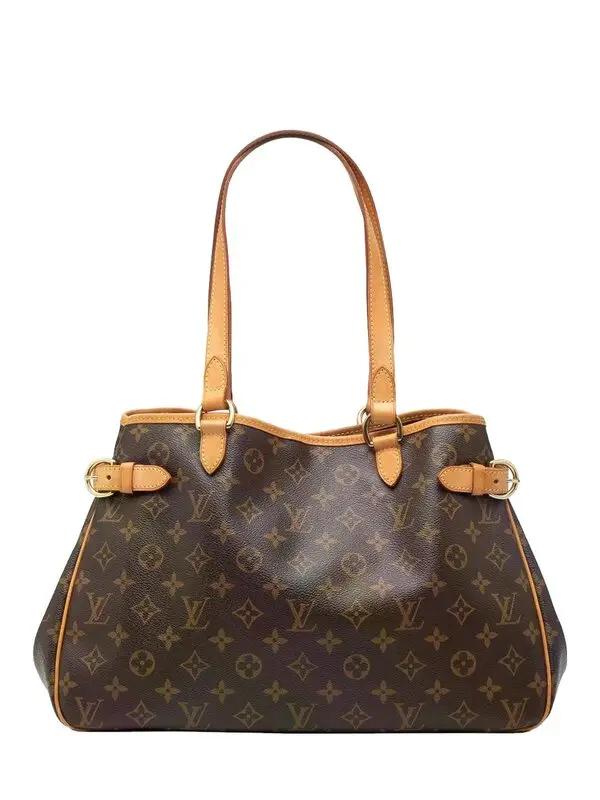 LOUIS VUITTON 2006 Monogram Batignolles Horizontal Tote Bag - Brown