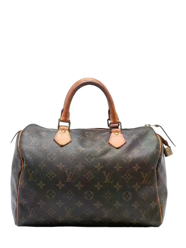 LOUIS VUITTON 2011 Monogram Speedy 30 Boston Bag - Brown