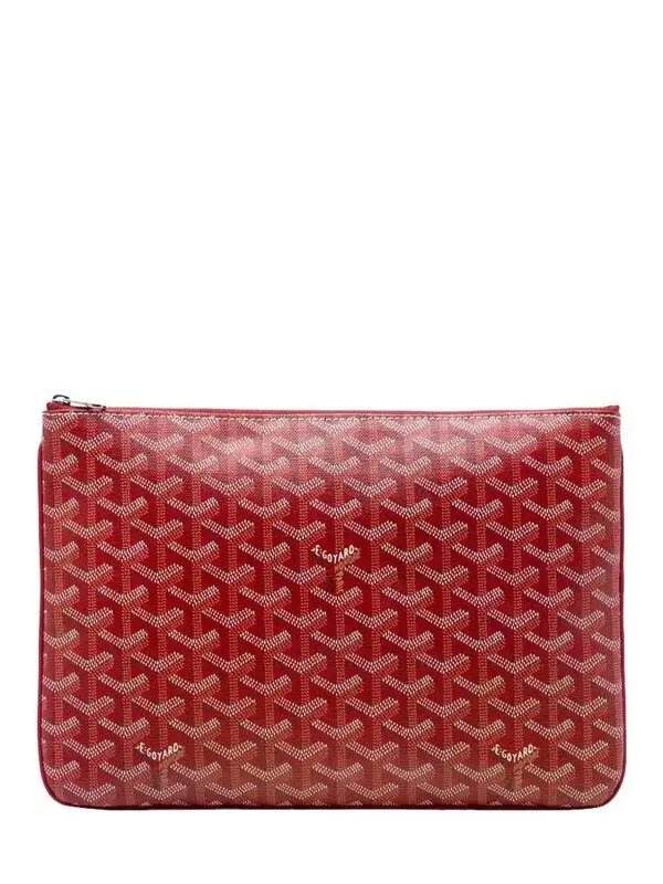 Goyard 2016 Ine Senat Mm Clutch Bag - Red