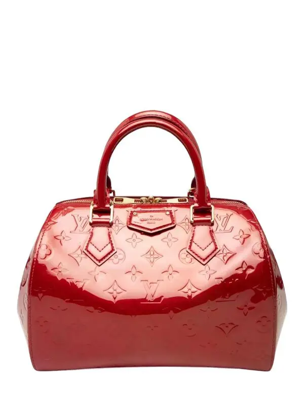 LOUIS VUITTON 2013 Monogram Vernis Montana Handbag - Red