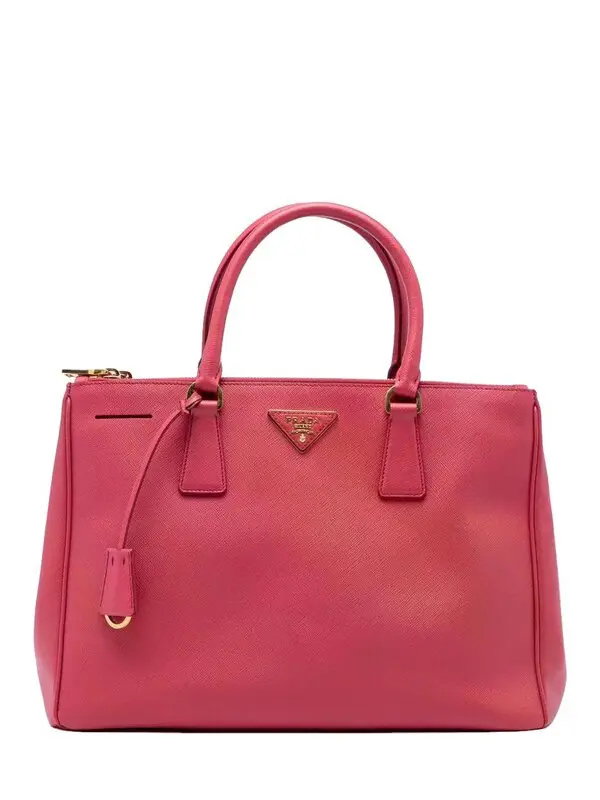 Prada Saffiano Lux Galleria Medium Tote - Pink