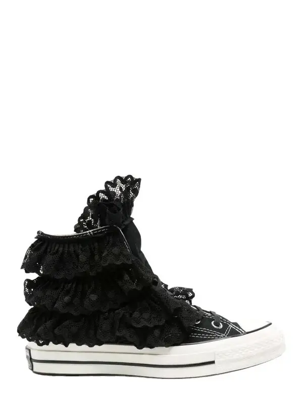 CONVERSE Lace Embellished Sneakers - Black