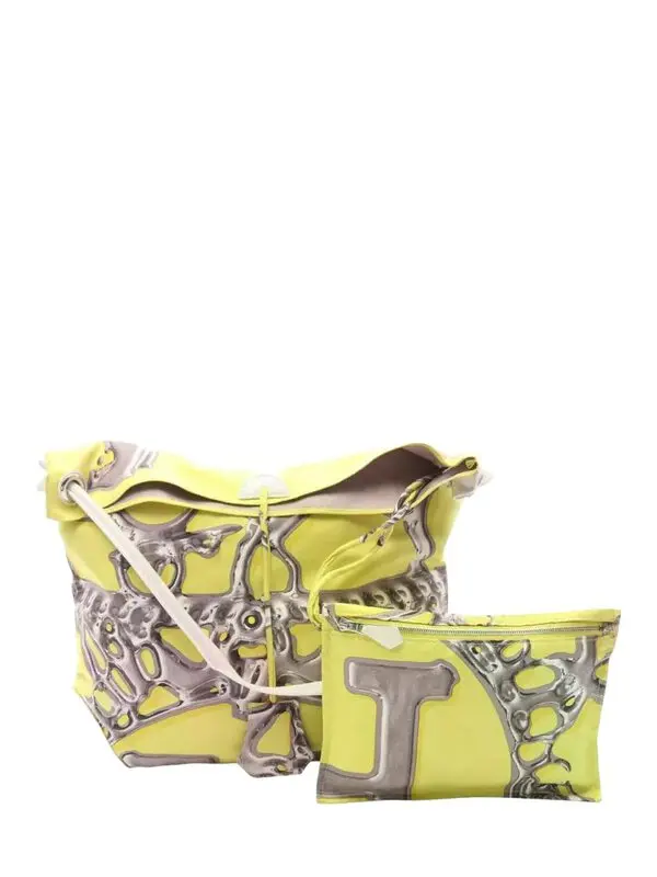 Hermès 2011 Silky City 33 Crossbody Bag - Yellow