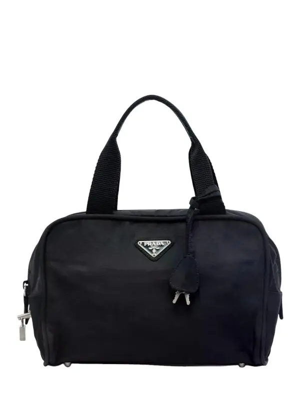 Prada 2000-2013 Tessuto Handbag - Black