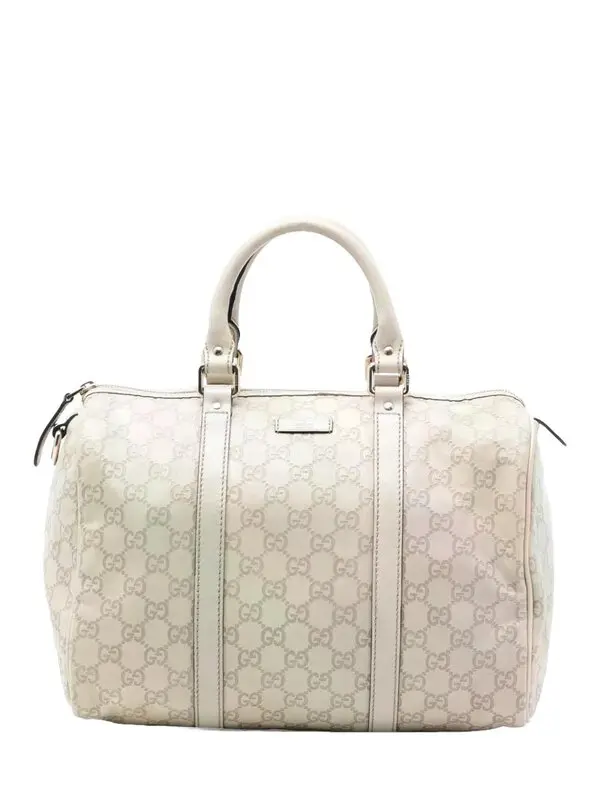 Gucci Medium Sima Joy Boston Bag - White