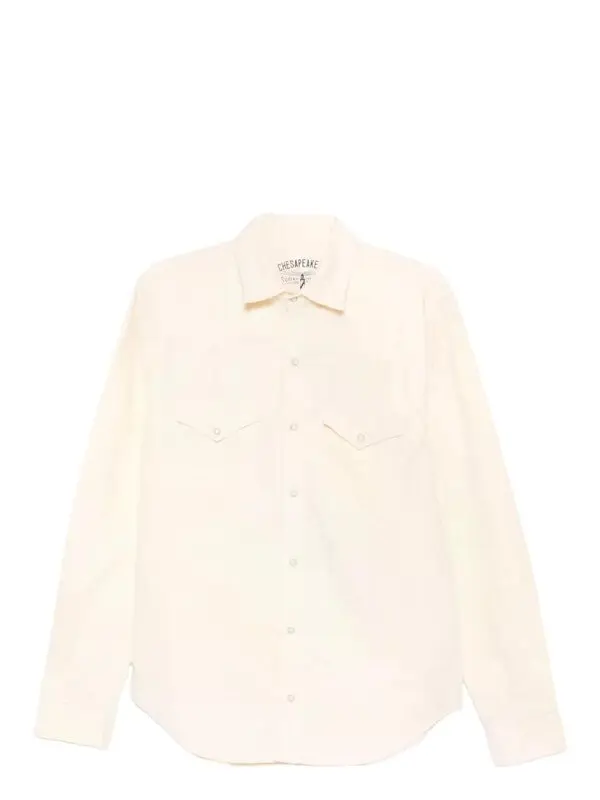 CHESAPEAKE'S Button Flap Shirt - Neutrals