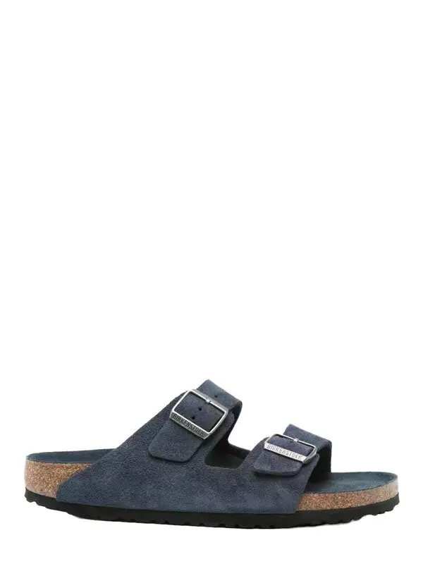 BIRKENSTOCK Arizona Suede Sandals - Blue