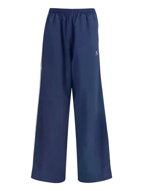 Balenciaga Side-stripe Track Pants - Blue