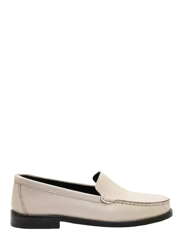 AeydĒ Arthur Leather Loafers - Neutrals