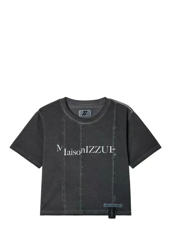 Izzue Crew-neck T-shirt - Grey