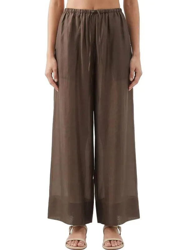 ENTIRE STUDIOS Wide Leg Trousers - Brown