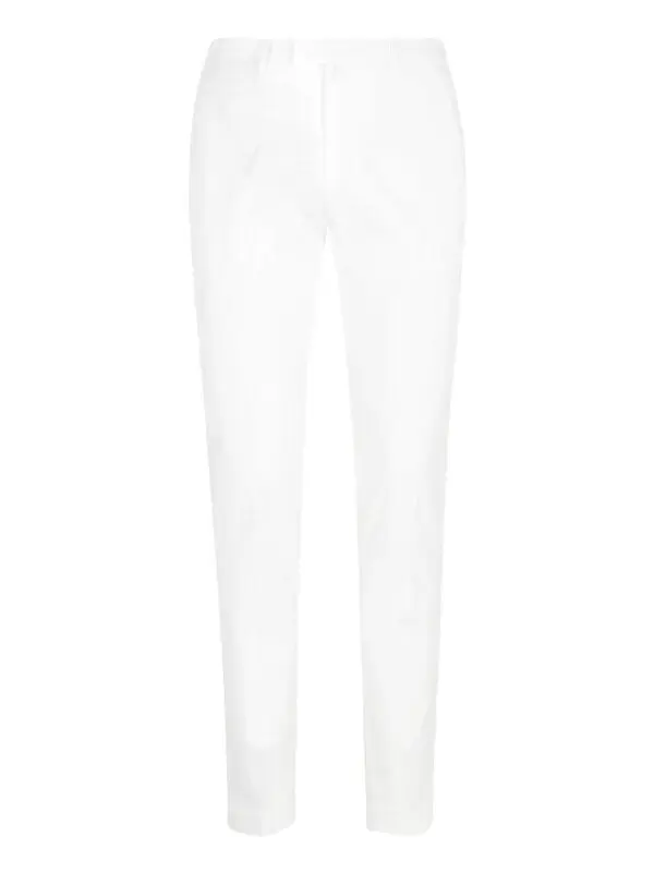 BRIGLIA 1949 Belt-loops Trousers - White
