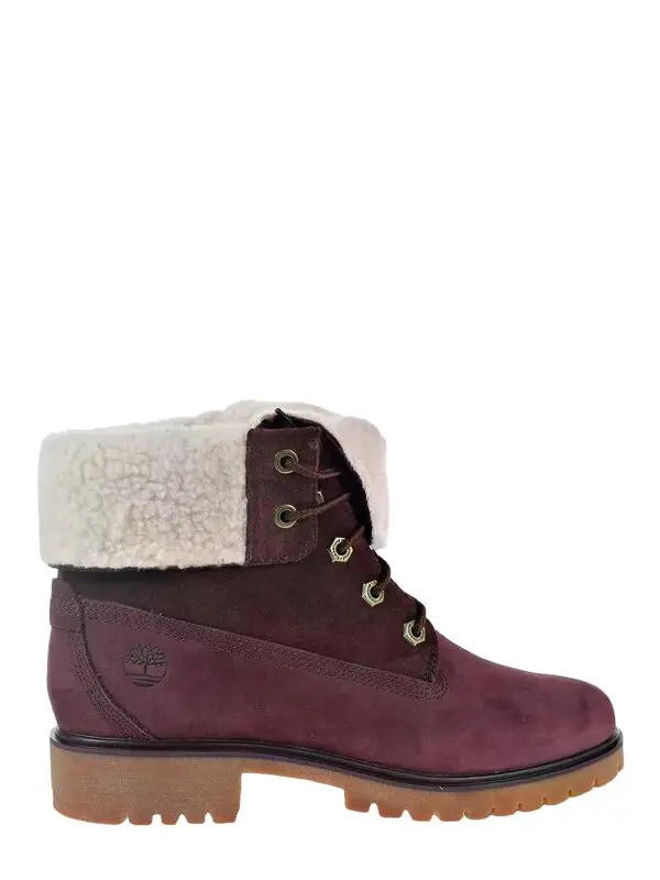 Timberland Fleece Lined Boots - Red