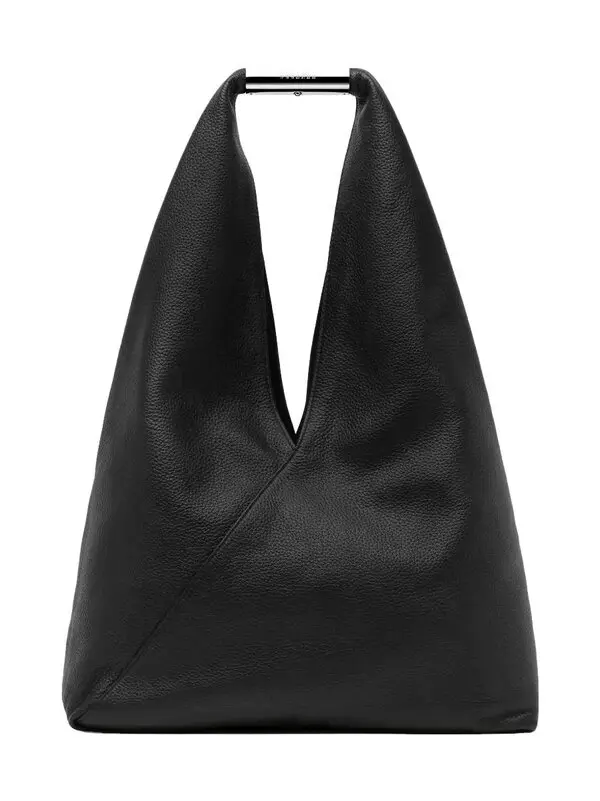 MAISON MARGIELA Japanese Leather Shoulder Bag - Black