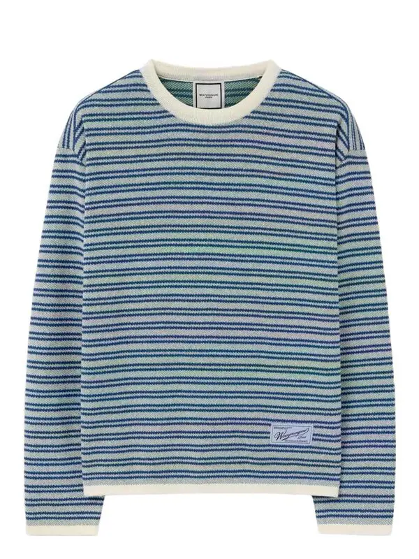 WOOYOUNGMI Striped Jumper - Blue