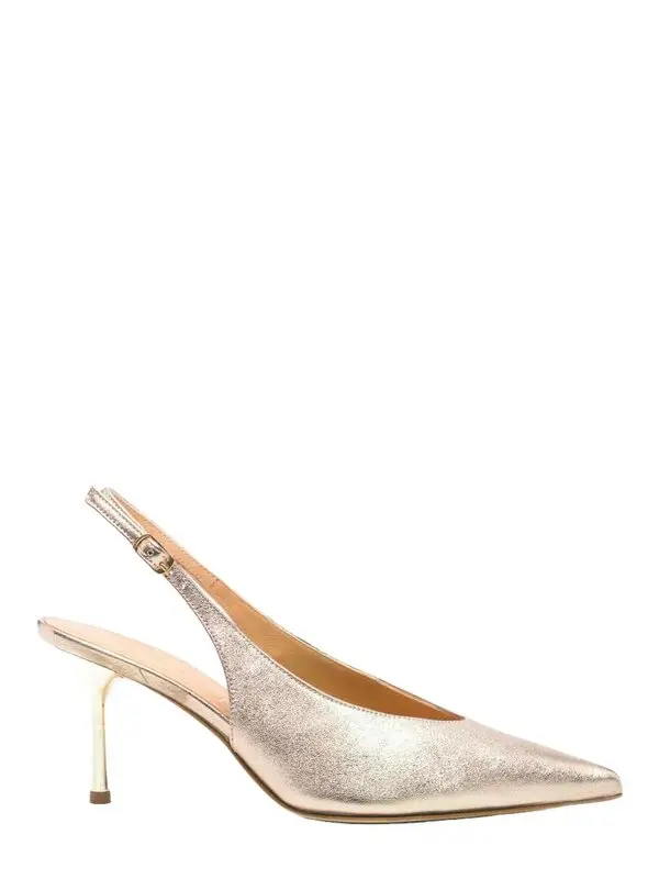 THE SELLER Pointed Slingback Pumps - Pink