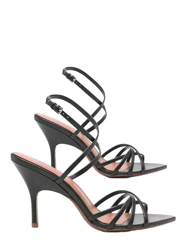 Lola Cruz Raquelle Strappy Sandals - Black