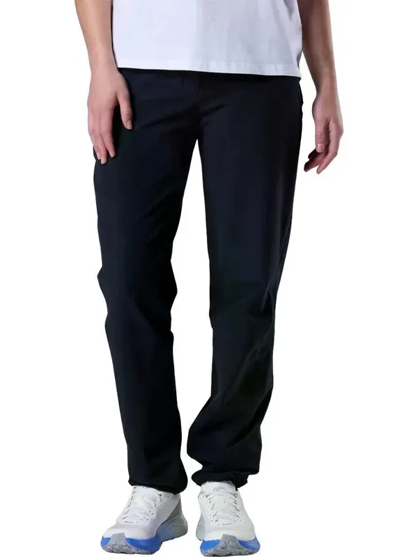 Rossignol Buttoned Chino Trousers - Black