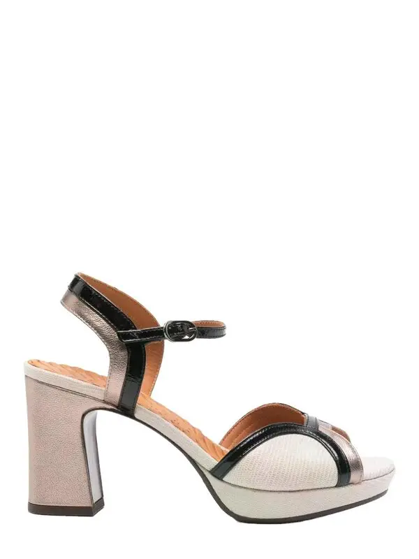 Chie Mihara Platform Strap Sandals - Neutrals