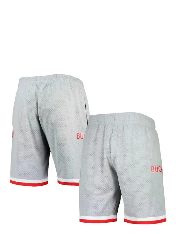 Mitchell & Ness Ohio State Buckeyes 1991 Shorts - Grey