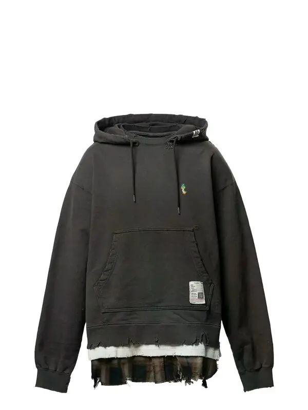 Mihara Yasuhiro Layered Hoodie - Grey