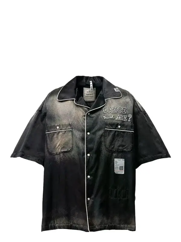 Mihara Yasuhiro Sun Faded Shirt - Black