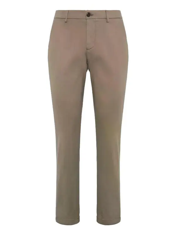 Boggi Milano Garment Dyed Trousers - Neutrals