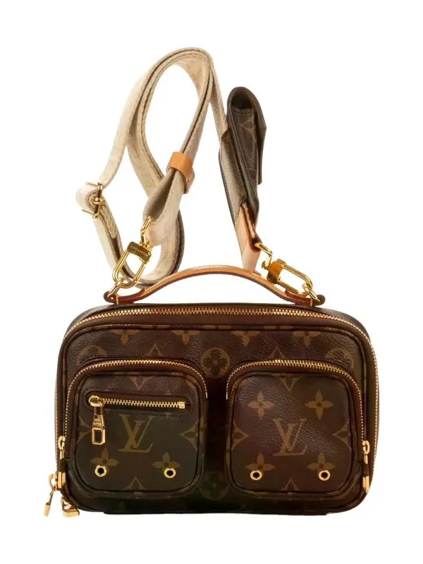 LOUIS VUITTON Monogram Crossbody Bag - Brown