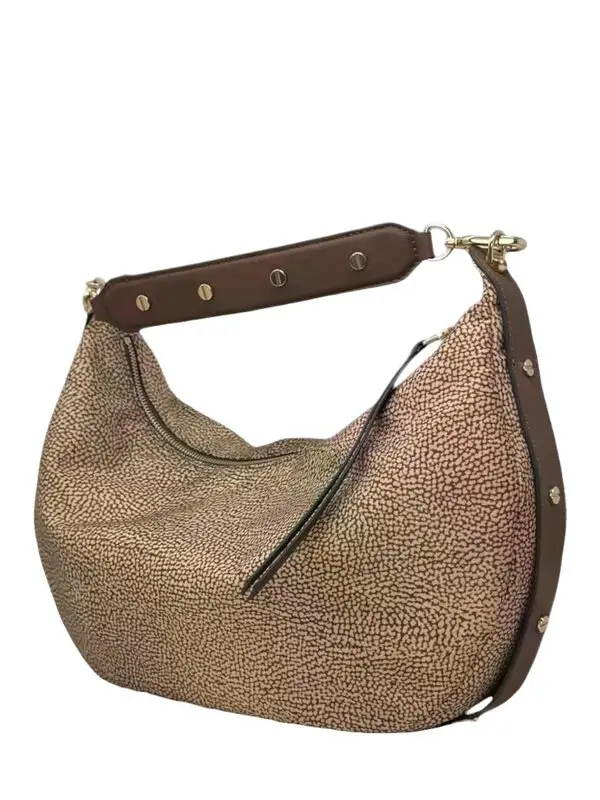 Borbonese Medium Frame Hobo Shoulder Bag - Neutrals