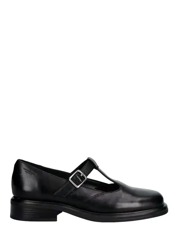VAGABOND SHOEMAKERS Edition Ellis T-bar Leather Mary Jane Pumps - Black