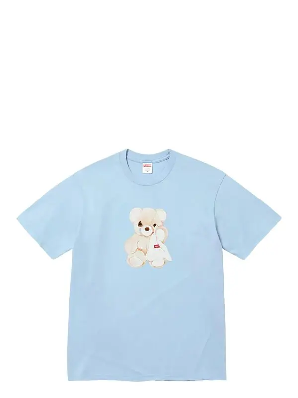 Supreme Bear-print T-shirt - Blue