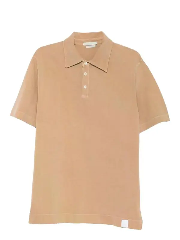 DANIELE FIESOLI Buttoned Polo Shirt - Neutrals