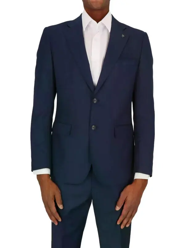 Scotch & Soda Single-breasted Suit - Blue