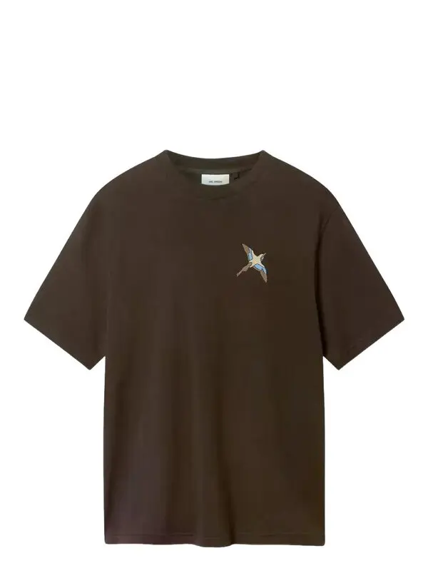 Axel Arigato Bird-motif T-shirt - Brown