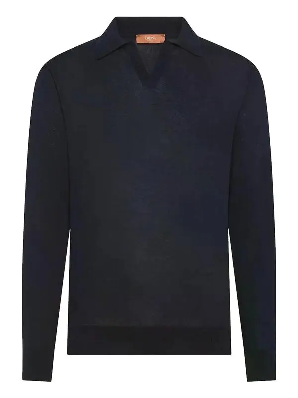 CRUNA Portofino Long-sleeve Sweater - Blue