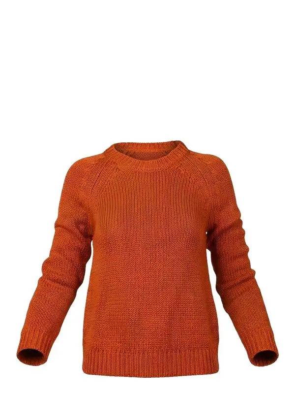 Valentino Garavani Open-back Tie Sweater - Orange