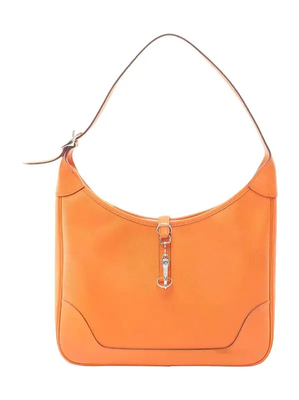 Hermès 2006 Epsom Trim 31 Shoulder Bag - Orange