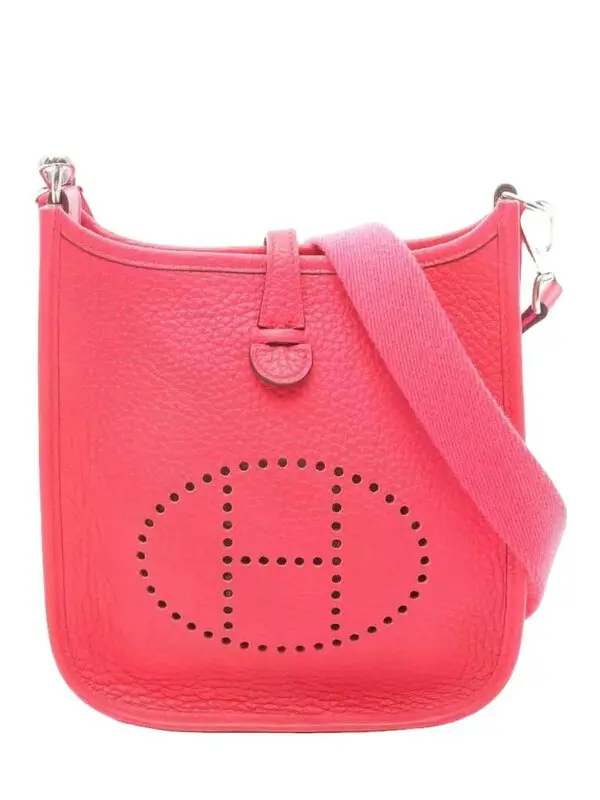 Hermès 2017 Clemence Amazone Evelyne Tpm 16 Crossbody Bag - Pink