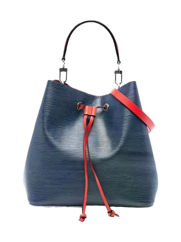 LOUIS VUITTON 2018 Epi Neonoe Mm Bucket Bag - Blue