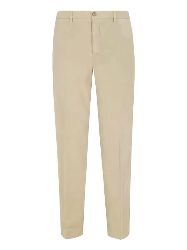 Seventy Elastic-back Trousers - Neutrals