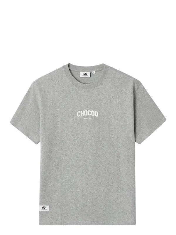CHOCOOLATE Logo-print T-shirt - Grey
