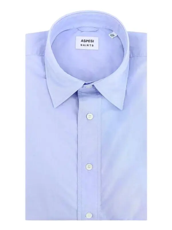 Aspesi Button Cotton Shirt - Blue