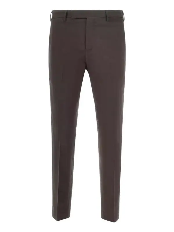 PT TORINO Straight Trousers - Brown
